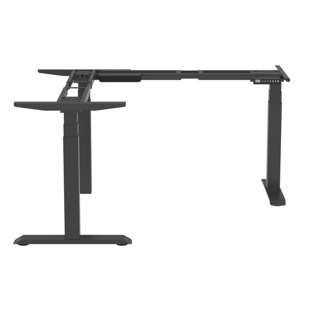 RLS Sit/Stand L-Shape Frame Only – RLS - Desking Systems