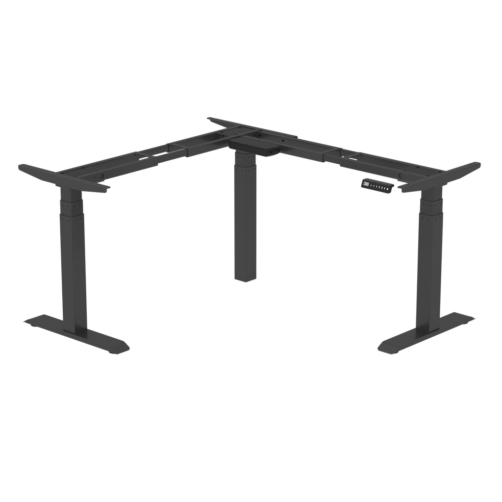 RLS Sit/Stand L-Shape Desk 60" X 72" – RLS - Desking Systems